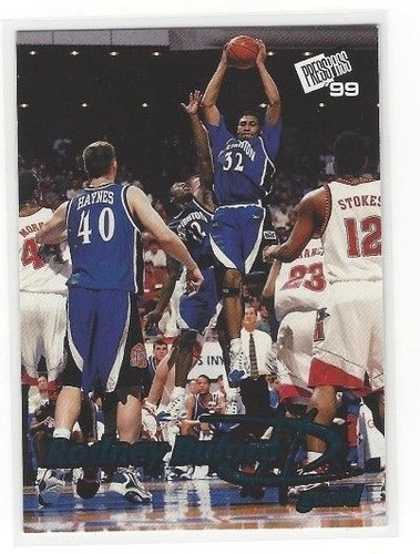 1999 PRESS PASS BASKETBALL BLUE TORQUERS RODNEY BUFORD #37 - CREIGHTON ...
