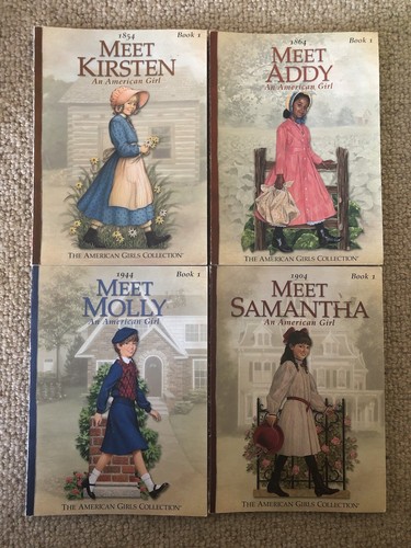 Vintage American Girl Books Lot - Meet Kirsten Molly Addy Samantha | eBay