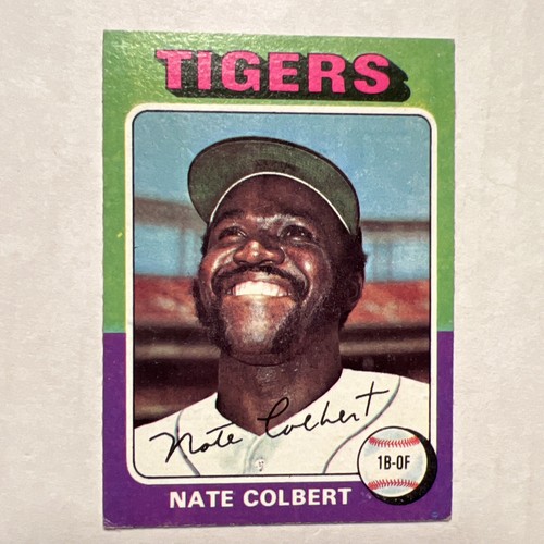 1975 Topps Baseball #599 NATE COLBERT Detroit Tigers | eBay