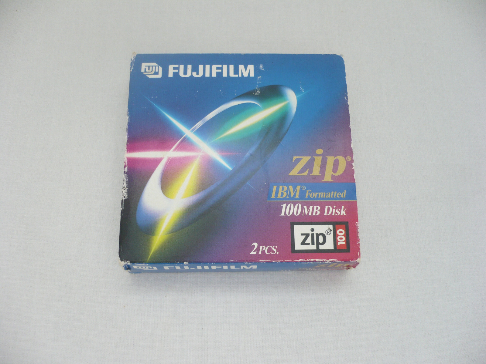 Fuji Film Zip IBM Formatted 100MB Disks - 1 Sealed & 1 Opened | eBay