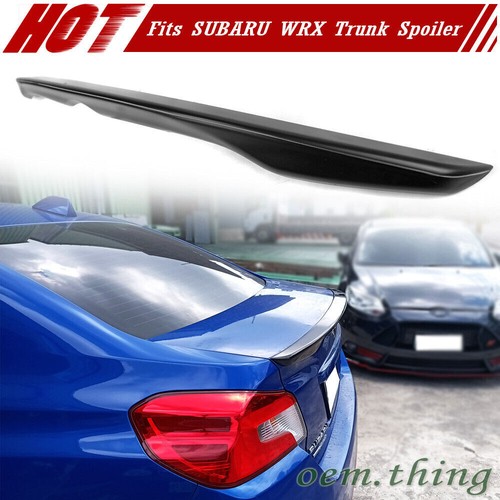 2015-2021 Fit FOR SUBARU WRX STI 4th Sedan Sport Trunk Spoiler Wing DTO ...