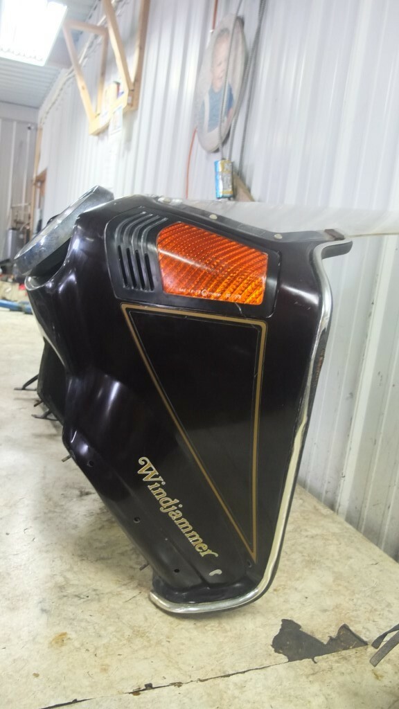 81 Honda CB900 CB 900 C Custom Windjammer Front Fairing Fender Cover ...