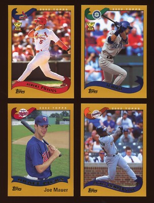 2002 Topps Baseball Complete Base Card Set (718/718) D1 | eBay