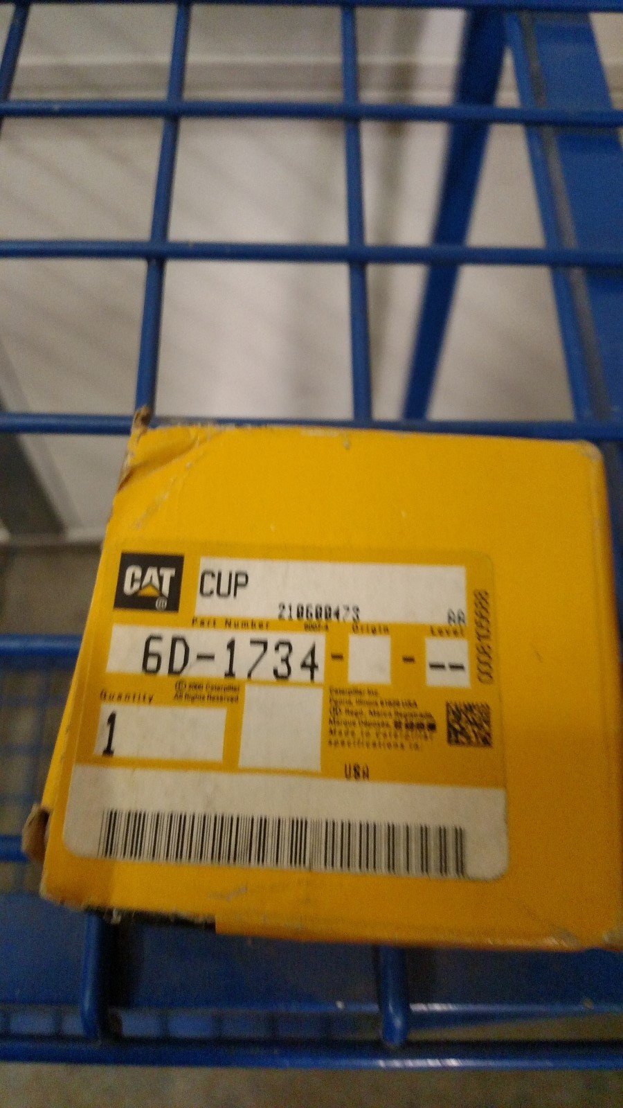 Caterpiller 6D-1734 CUP-ROLLER BEARING Cat 6D1734 | eBay