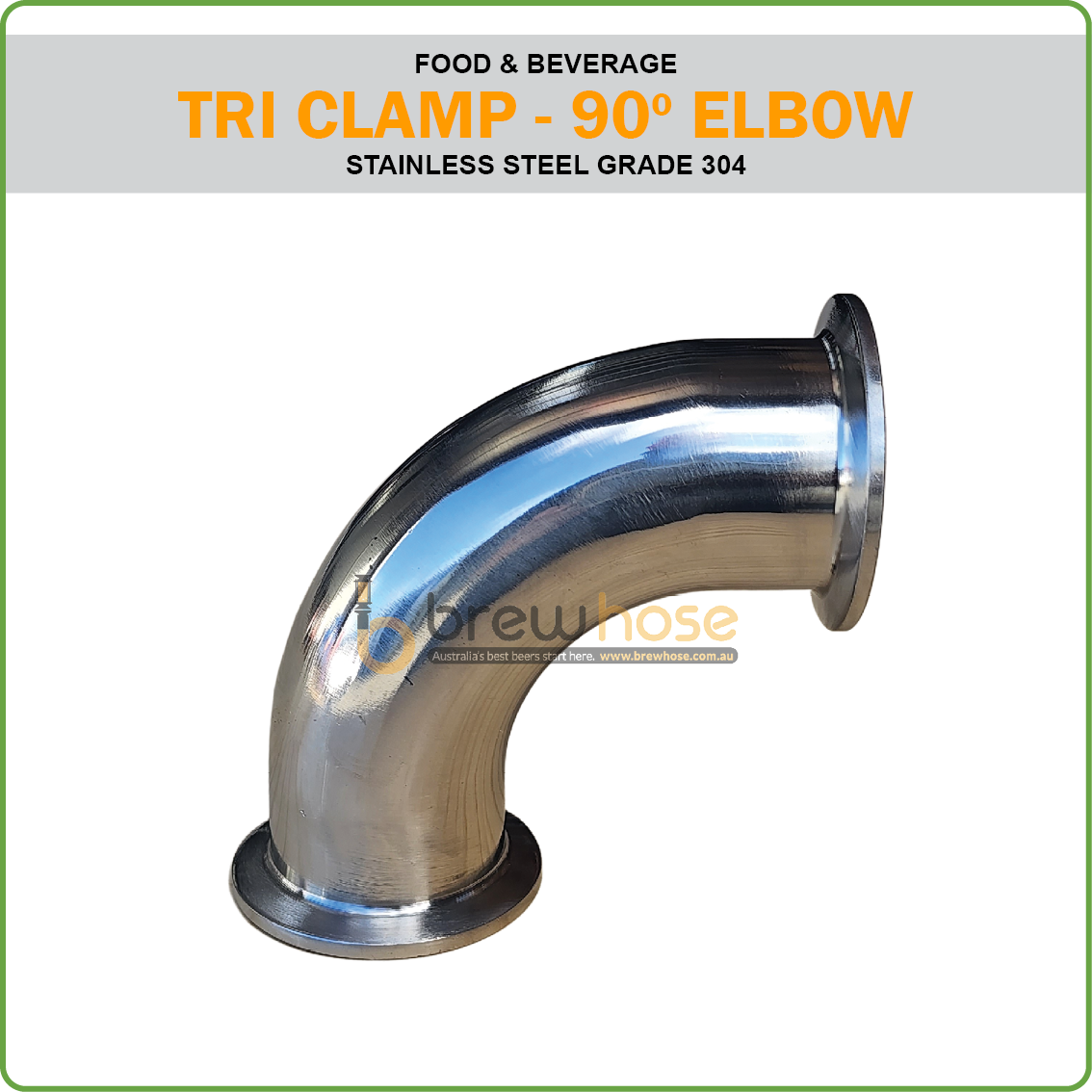 Tri Clamp 304 Stainless Fittings Clamps Seals Adaptors Tees Brewing ...