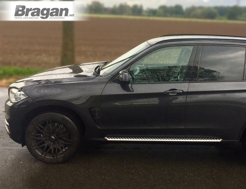Running Boards To Fit BMW X5 2014+ 4x4 Car Side Step Skirt Aluminium ...