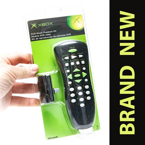 Brand NEW Original OG Microsoft Xbox DVD Movie Playback Kit REMOTE ...