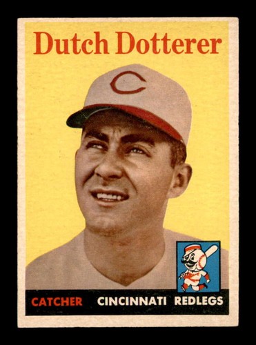 1958 Topps #396 Dutch Dotterer RC EXMT/EXMT+ X2858794 | eBay