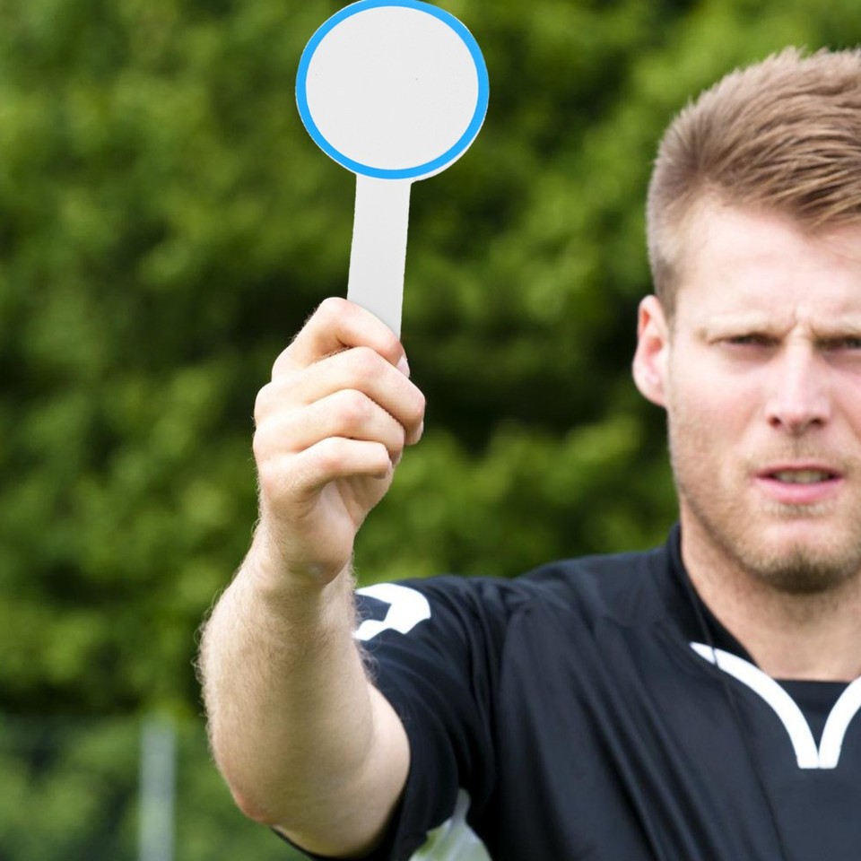 6Pcs Judges Writable Scoreboards Blank Scoreboards Voting Writing ...