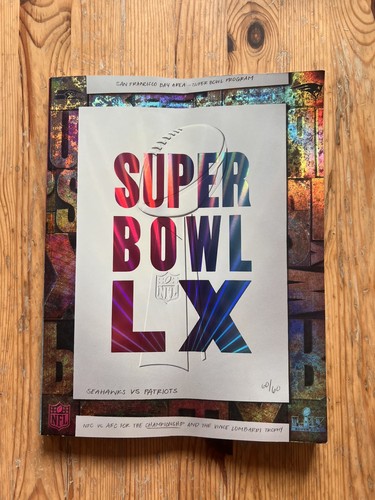 * 2026 SUPER BOWL 60 LX (STADIUM PROGRAMME) sent from the UK | eBay UK
