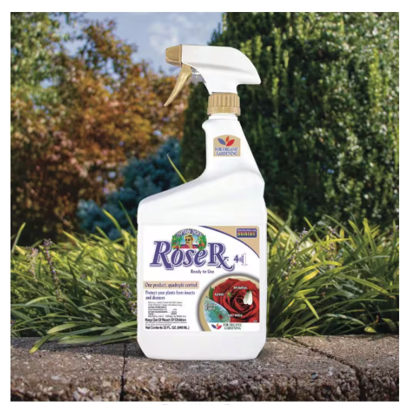 Captain Jack's Rose Rx 4-in-1 RTU 32oz Fungicide Insecticide Miticide ...