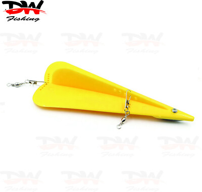 Paravane Diving Trolling Board, Yellow Paravane 53gms | eBay Australia