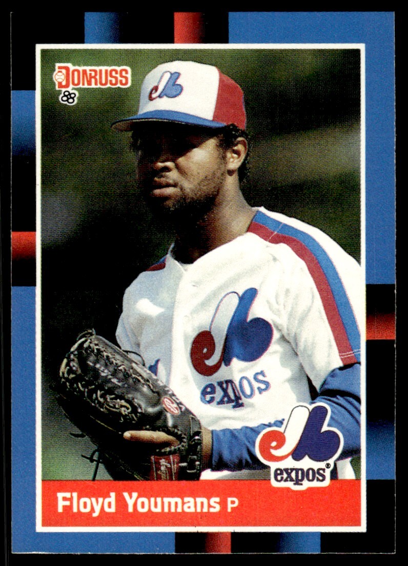 1988 Donruss Baseball Card Floyd Youmans Montreal Expos #56 | eBay