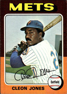 1975 Topps - #43 Cleon Jones EX+. | eBay