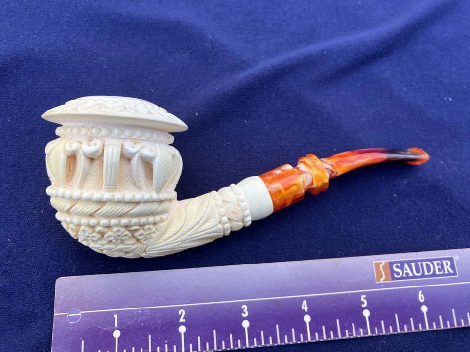 Pipe NEW CAO Meerschaum. Mini Magnum Hand Made Calabash. Gorgeous ...
