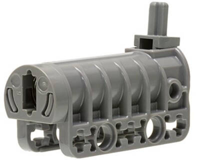 57029c01_LEGO Projectile Launcher, Cannon, Flat Bottom _ Dark Bluish ...