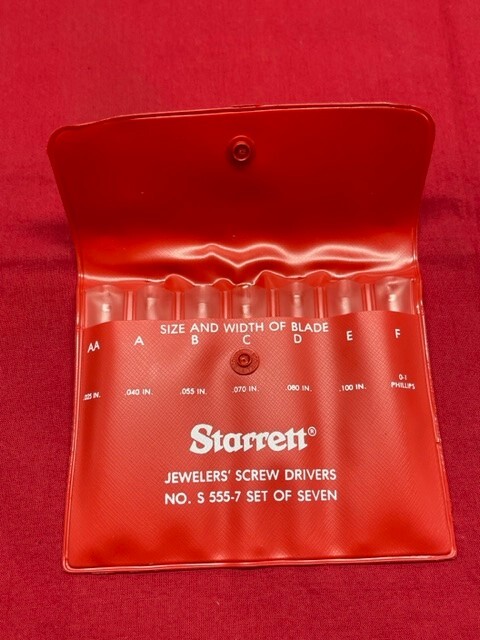 Starrett S555ZZ-7 Plastic Case ONLY for S555Z-7 Screwdriver Set, Set of ...