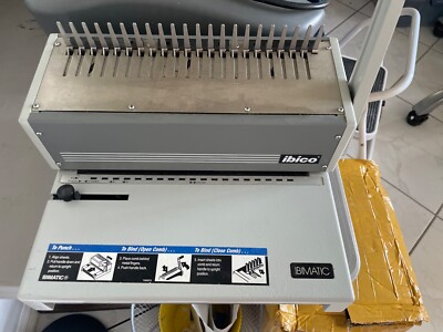 Binding Machines - Ibico Ibimatic Manual