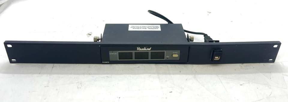 Rauland Digital Clock TCAMCS W/Rack Mount | eBay