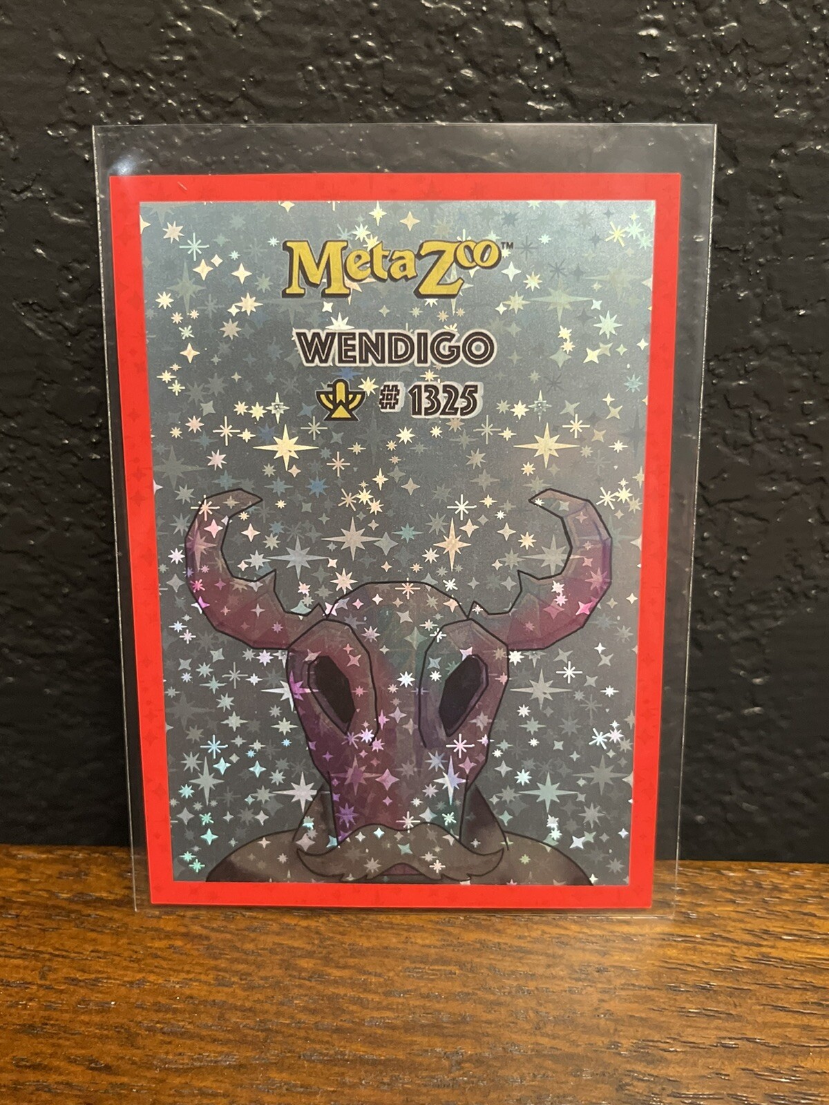 Metazoo PFP Token Card Wendigo 1325 Normal Holo Foil Rare! | eBay