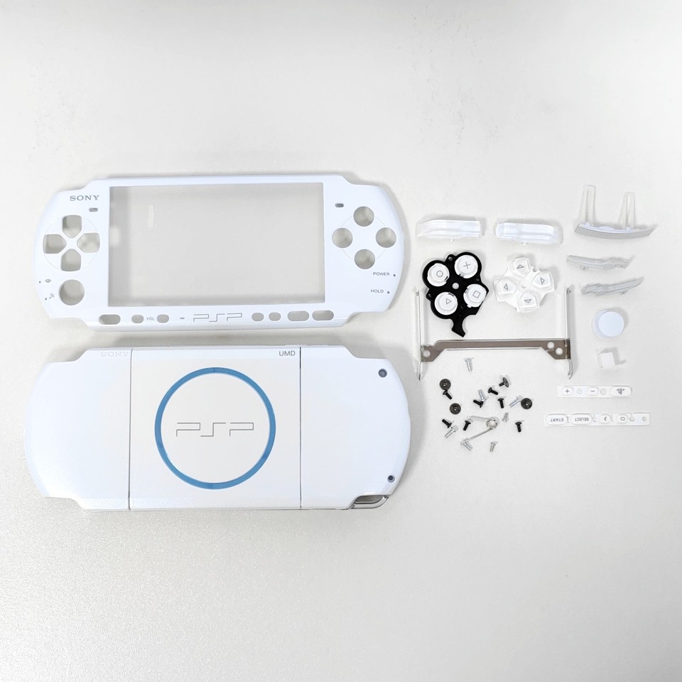 Full Set Housing Shell Case Faceplate Button Replacement for PSP 3000 ...