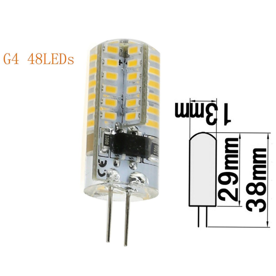 1X 15X 5W Mini G4 Led Bulbs Ac 220V Dc 12V Spotlight For Home Light ...