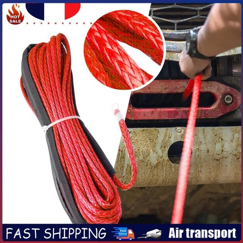 Winch Rope Line Cable 15M Car Wash Maintenance String for 4WD ATV UTV ...