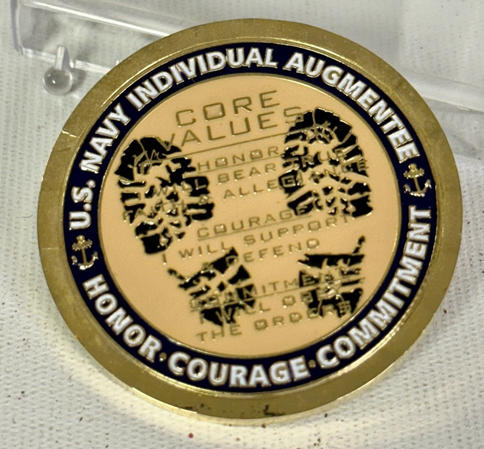 Us Navy Individual Augmentee Challenge Coin | eBay