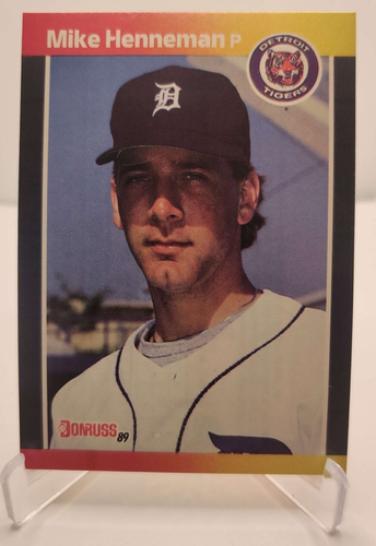 1989 Donruss #327 Mike Henneman Detroit Tigers Baseball Card | eBay