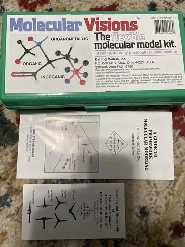 Molecular Visions The Flexible Molecular Model Kit Organic Inorganic By ...