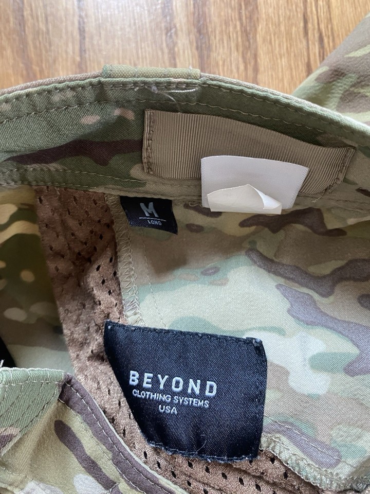 Beyond Clothing Multicam Combat Pants MEDIUM/LONG Tactical Military | eBay