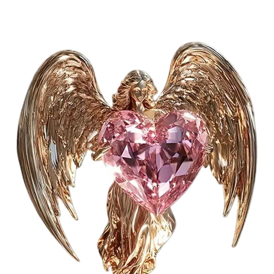 2D Flat Love Angel Statue Valentine's Day Decor Decorative Collecting ...