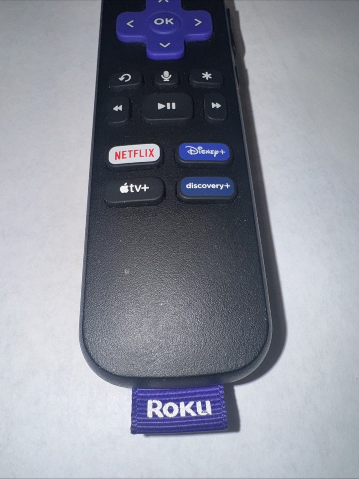 Roku Voice Remote-Compatible with All Roku Models (Channel Shortcuts ...