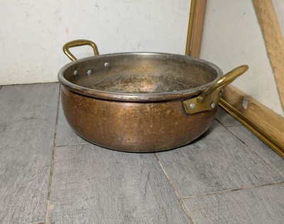 Vintage Ruffoni Italy Hammered Copper Braiser Pot 11"w x 4"h | eBay