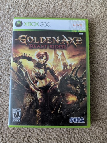 Golden Axe: Beast Rider (Microsoft Xbox 360, 2008) CIB TESTED ...