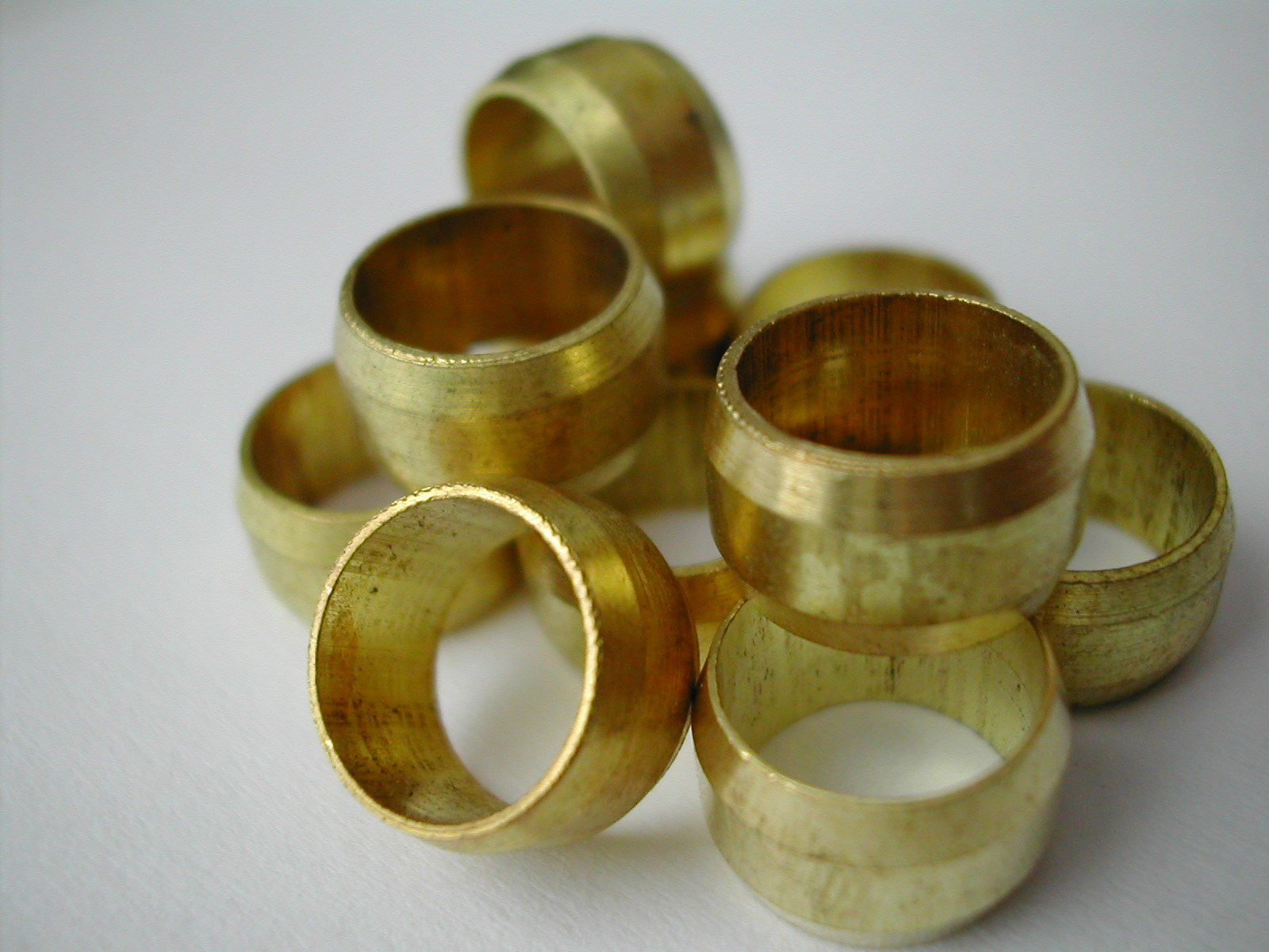 8mm Brass Olives (10 Pack) For Compression Plumbing Fittings | eBay