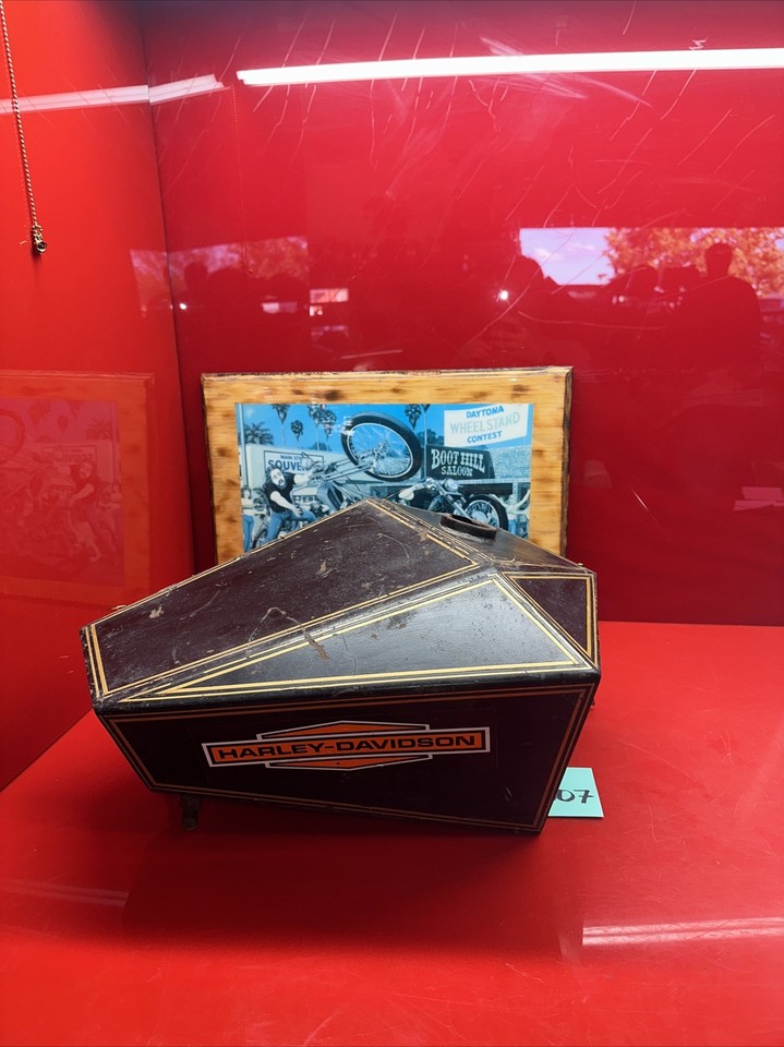 Vintage Harley Chopper Prism Gas Fuel Tank WIDE VTG HONDA TRIUMPH ...