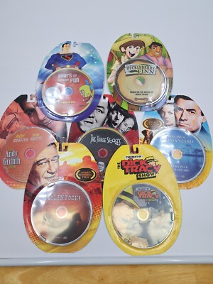 Lot 7 DVD dick Tracy, Mclintock, the Three Stooges, Andy Griffith shoe ...