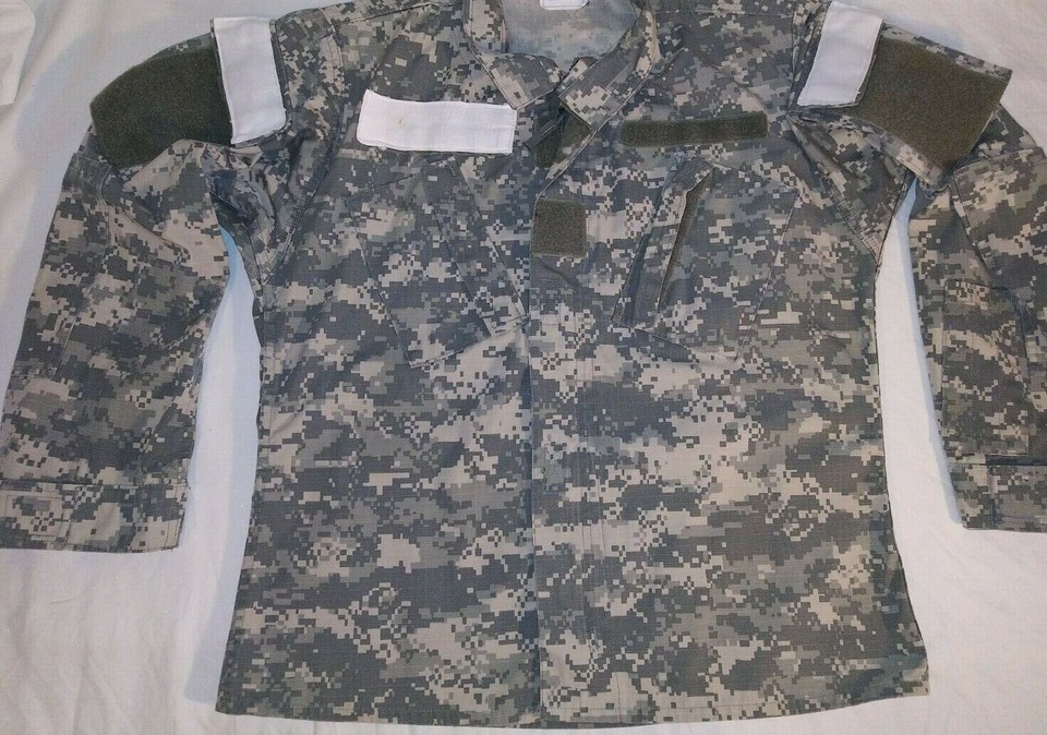 SPECIAL FORCES COURSE MODIFIED ARMY COMBAT UNIFORM ACU JACKET MEDIUM ...