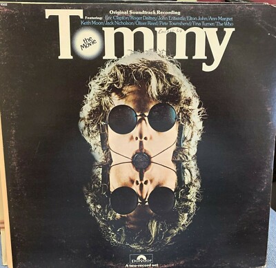 THE WHO TOMMY SOUNDTRACK LP 1975 POLYDOR PD2-9502 GATEFOLD INNER ...