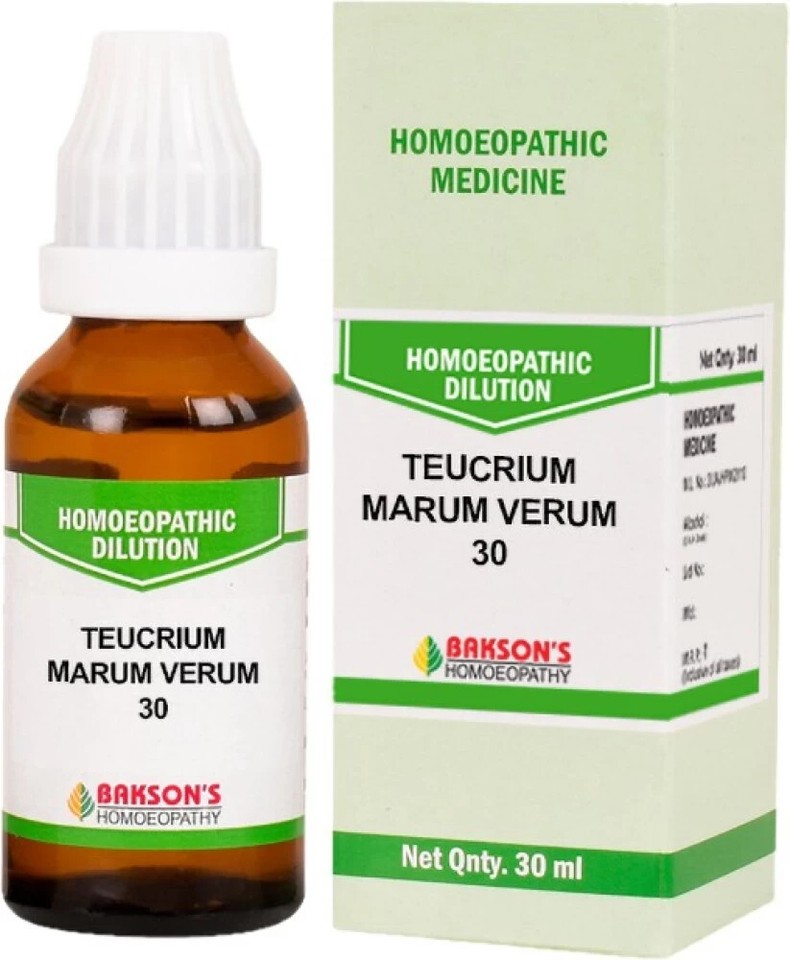 Bakson's Homeopathy Teucrium Marum Verum Dilution 30 30ml | eBay