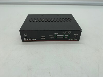Extron HDMI DA2 Two Output Distribution Amplifier Free Shipping | eBay