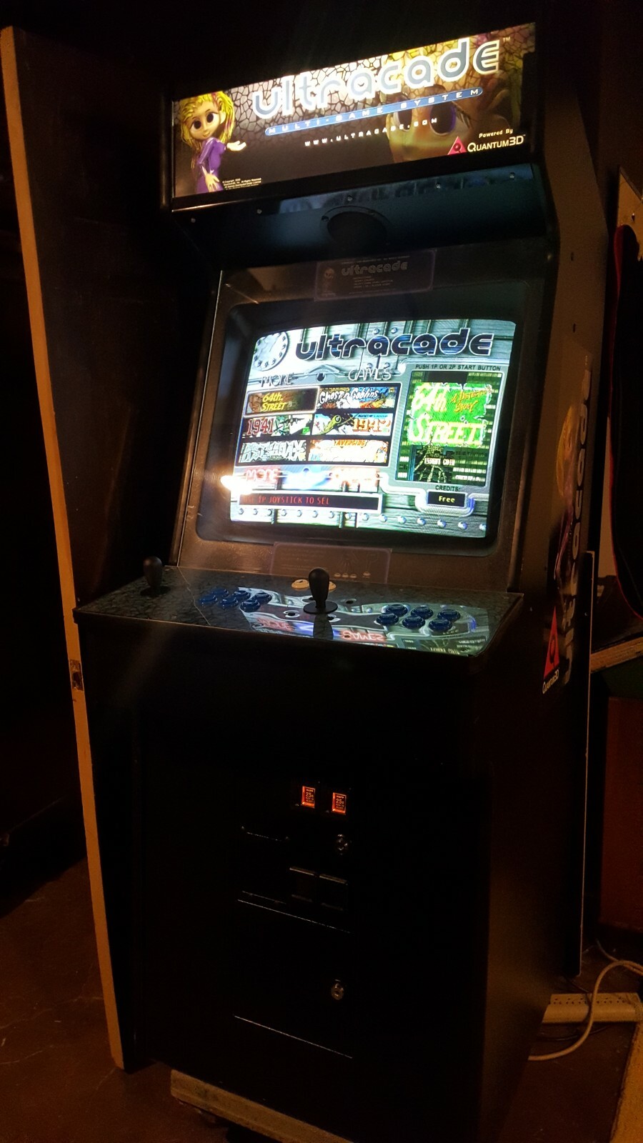 Original Ultracade Arcade Game - Multi Game System 40 Games Upgradeable ...