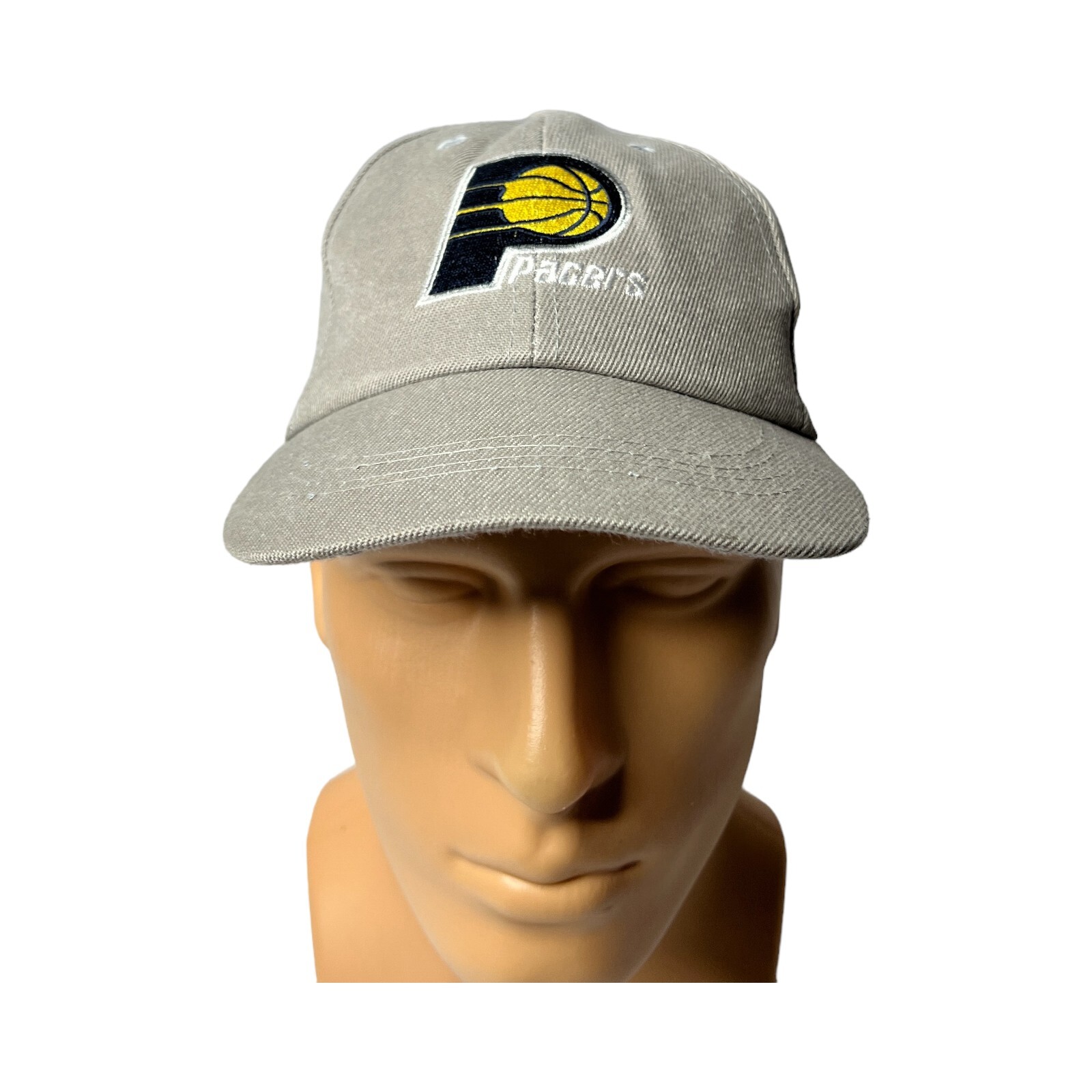 Indiana Pacers Hat Cap StrapBack Tan Lucas Oil NBA Basketball Logo ...
