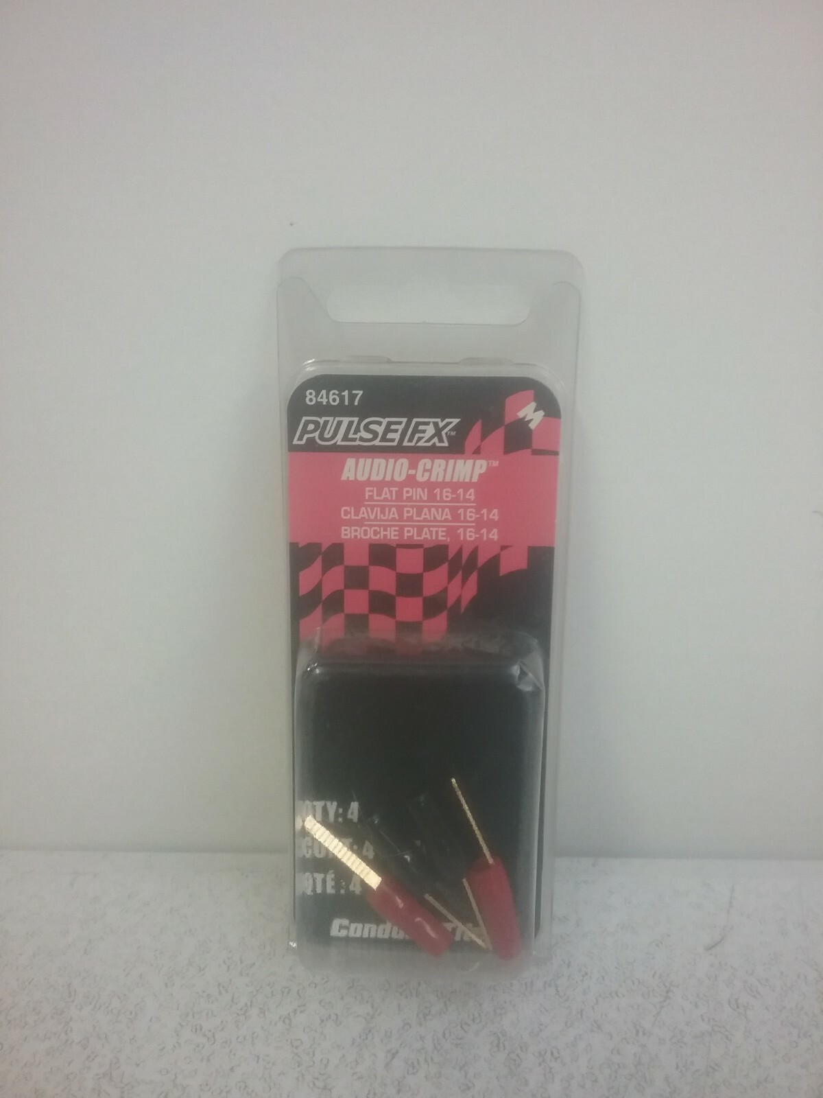 84617 Motormite Pulse FX Audio-Crimp Flat Pin 16-14 4 Pieces | eBay
