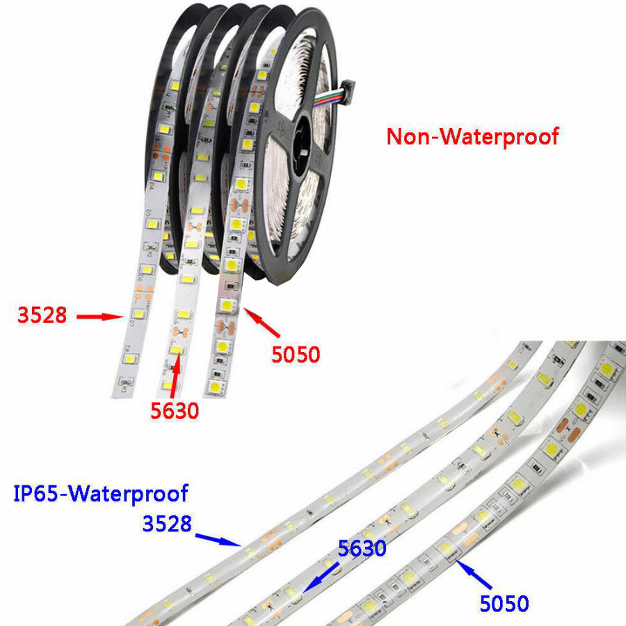 5M LED Strip Light SMD RGB Plastic Adults Corded Connector Tape Lamp ...