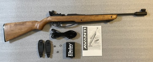 DAISY Powerline 853 .177 TARGET MATCH Pellet AIR RIFLE Wood stock Peep ...