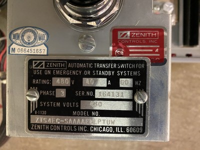 Transfer Switches - Zenith Automatic Transfer Switch