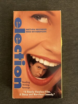 Election VHS, Tape 1999 Pre-Owned Matthew Broderick Reese Witherspoon ...