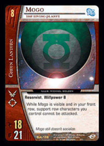 VS System: Mogo, The Living Planet [Played] DC Justice League of ...